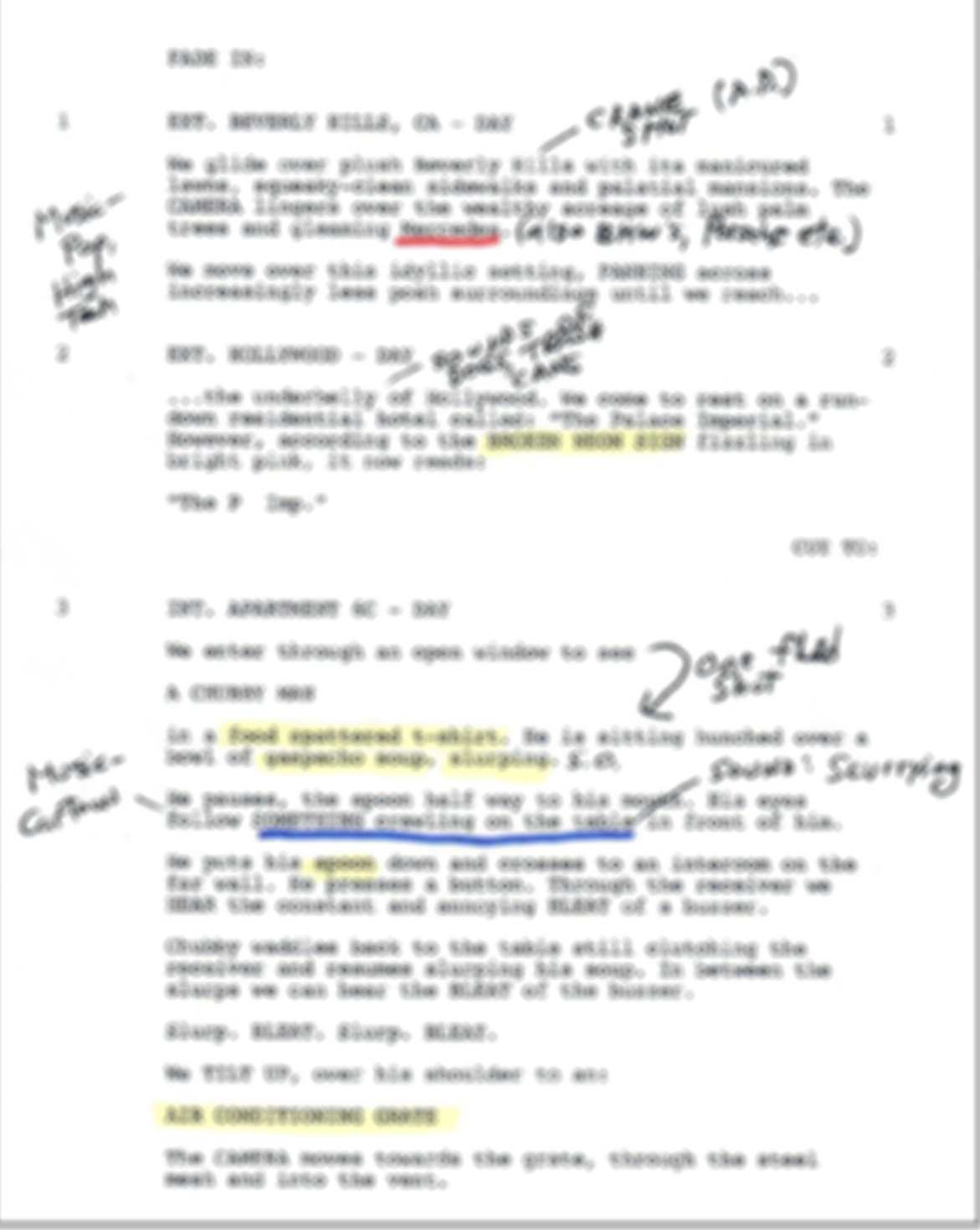 Breaking Down a Script- Northwest Film Forum Seattle