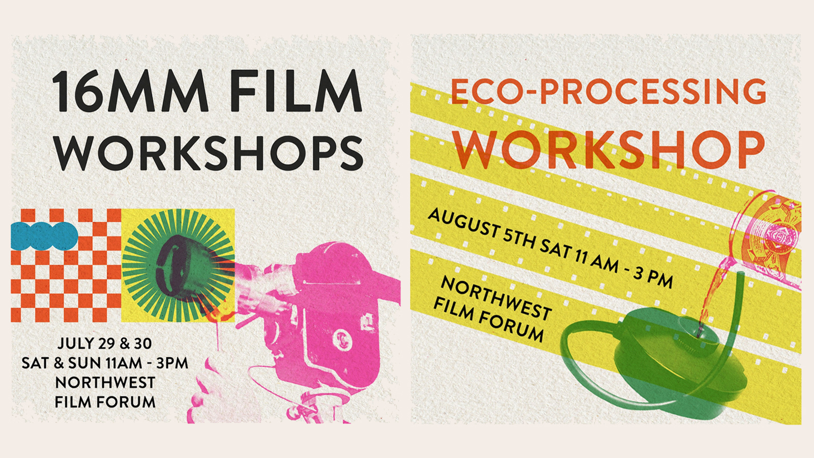 16mm Filmmaking & Processing Film (with Beer) Workshops [In-Person Only ...